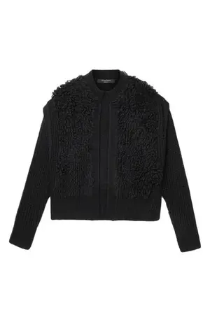 ALLSAINTS Elias Loopy Wool Blend Cardigan