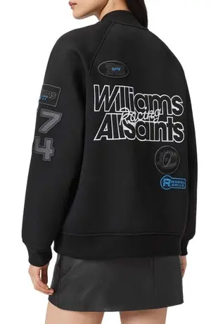 ALLSAINTS Nico Cotton-blend Bomber Jacket