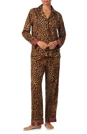 Ralph Lauren Cotton Blend Pajamas - Leopard