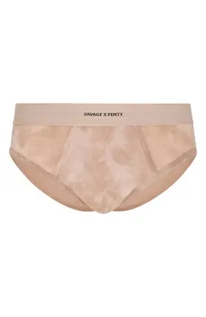 SAVAGE X FENTY Savage X Briefs - Blanc Brown Diffused Camo