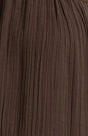 SEA LEVEL Sunset Tie Back Cover-up Dress - Espresso