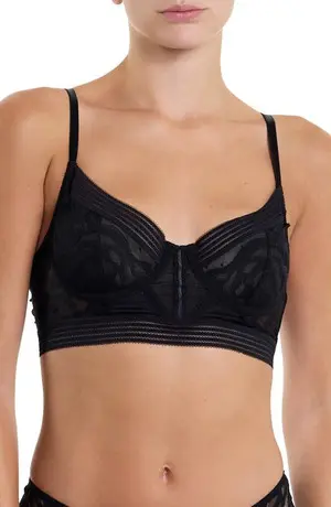 Hanky Panky Gg Underwire Longline Bra - Black