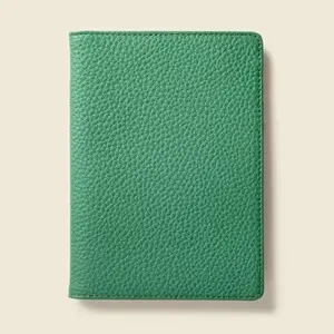 CASUPO Leather Passport Wallet With Rfid Protection - Green