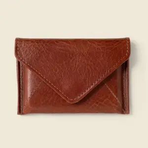 CASUPO Mini Envelope Wallet With Rfid Protection - Chocolate