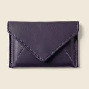 CASUPO Mini Envelope Wallet With Rfid Protection - Eggplant