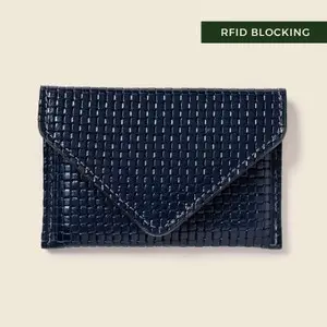 CASUPO Mini Envelope Wallet With Rfid Protection Navy Limited Edition