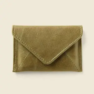 CASUPO Mini Envelope Wallet With Rfid Protection Olive
