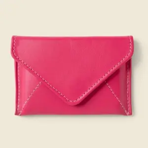 CASUPO Mini Envelope Wallet With Rfid Protection Raspberry