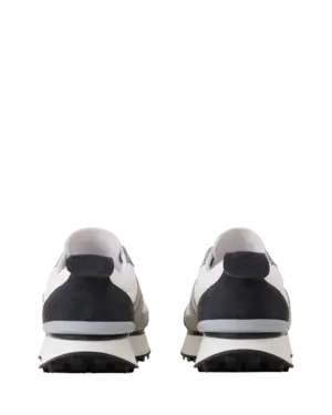 LANVIN Bumpr Sneakers In Mesh And Brushed Suede - Grey