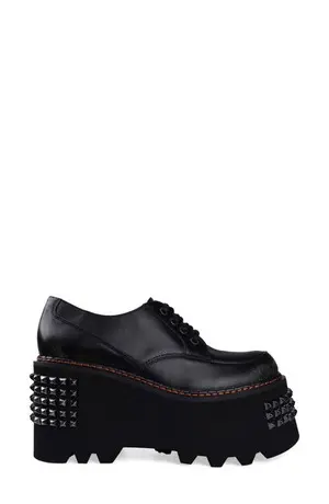 ZIGI Celestina Studded Platform Derby - Black