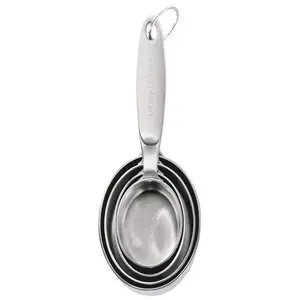 CUISIPRO Stainless Steel Measuring Cup & Spoon Set
