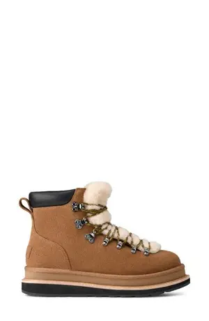 UGG X Sacai Hiking Boots - Chestnut