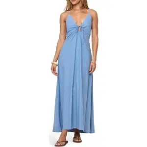 L*Space Mabel Cover-up Maxi Dress Chambray