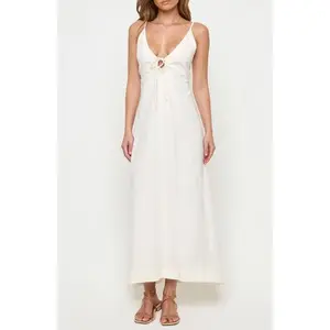 L*Space Mabel Cover-up Maxi Dress - Cream
