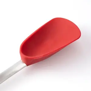 CUISIPRO Silicone And Stainless Steel 11.5-inch Spoon