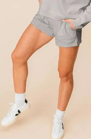 OCIO Organic Cotton Teddy Shorts - Ash