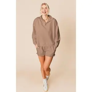 OCIO Organic Cotton Teddy Shorts - Fawn