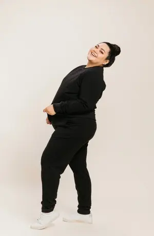 OCIO Crewneck Top - Black