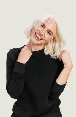 OCIO Crewneck Top - Black