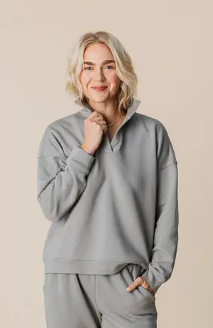 Ocio Relaxed Sweatshirts Hoodies For Women