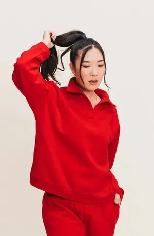 OCIO Organic Cotton Teddy Polo Crew Pop