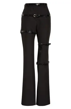 Coperni Multibelt Straight Leg Trousers