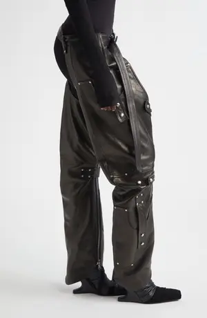 Rick Owens Leo Prothmann Leather Chaps
