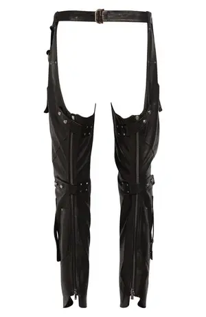 Rick Owens Leo Prothmann Leather Chaps