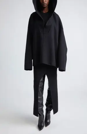 Rick Owens Hooded Cashmere Pullover