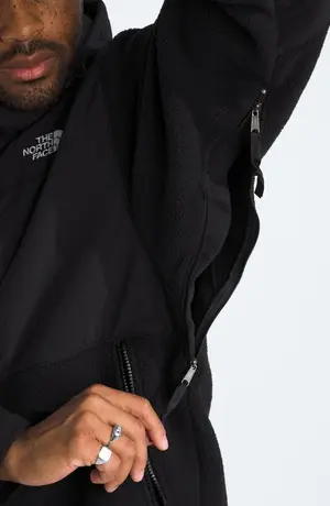 The North Face Retro Denali Hooded Fleece Jacket - Tnf Black