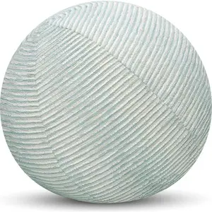 ELAINE SMITH Progress Multicolored Chenille Indoor & Outdoor Woven Accent Orb Pillow - Mist