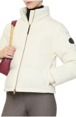 Burberry Cashmere Ambleside Puffer Jacket