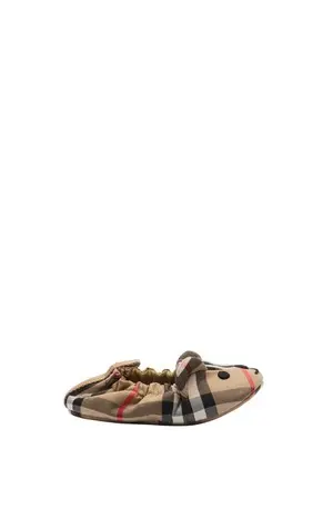 Burberry Thomas Bear Check Cotton Booties