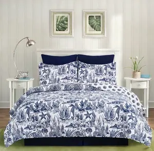 C&F HOME Reef Shores Beach Coastal Cotton Quilt Set Reversible And Machine Washable
