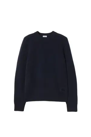 Burberry Cashmere Crew-neck Sweater - Silhouette Blue