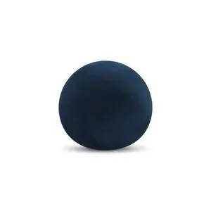 ELAINE SMITH Plush Velvet Indoor & Outdoor Woven Accent Orb Pillow - Midnight