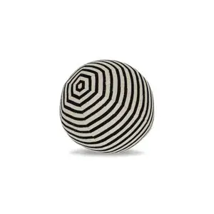 ELAINE SMITH Sincerity Indoor & Outdoor Woven Accent Orb Pillow - Ebony