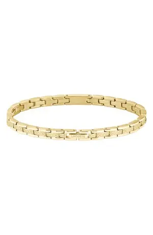 Lacoste Metropole Chain Bracelet - Gold