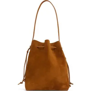 MANSUR GAVRIEL Drawstring Cabas Suede Bucket Bag