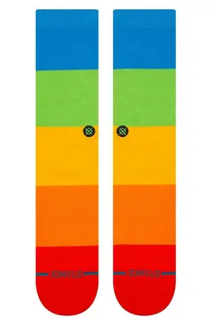 Stance Snapshot Crew Socks - Rainbow Multi