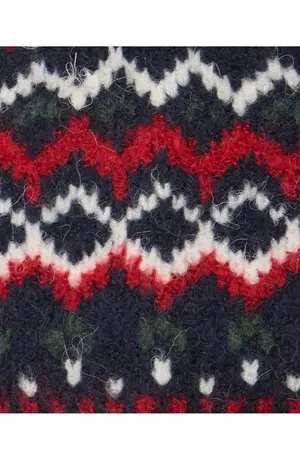 Barbour Kingsford Fair Isle Knit Beanie