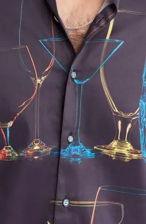 Robert Graham Neon Nights Button-up Shirt