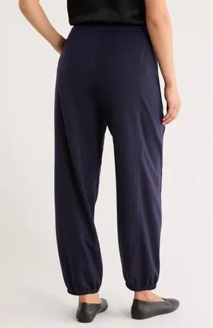 Eileen Fisher Lantern Ankle Ponte Joggers