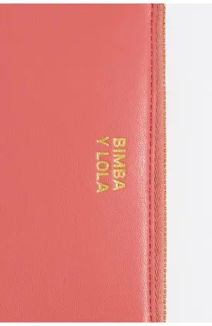 Bimba Y Lola Leather Upper Wallet - Chewing Gum Pink
