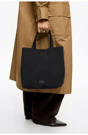 Bimba Y Lola Large Nylon Shopper Bag