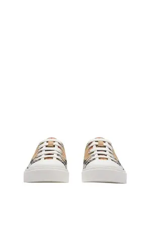 Burberry Check Cotton Sneakers