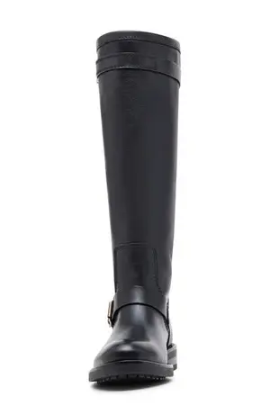 Steve Madden Buckled Mid-calf Boots - Black Leather