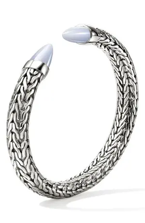 John Hardy Spear Flex Cuff Bracelet - Silver