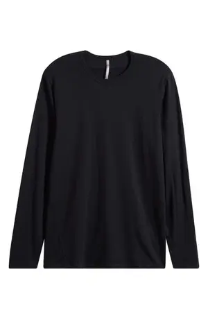 Veilance Frame Long-sleeve Wool-blend T-shirt - Black