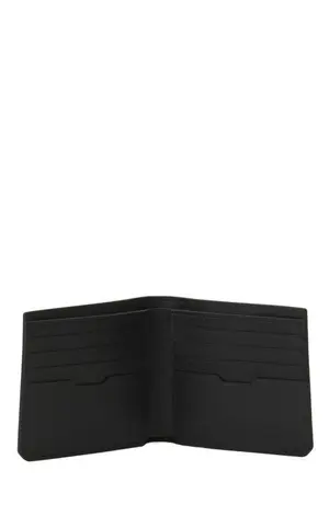 LANVIN Compagnon Leather Wallet - Black